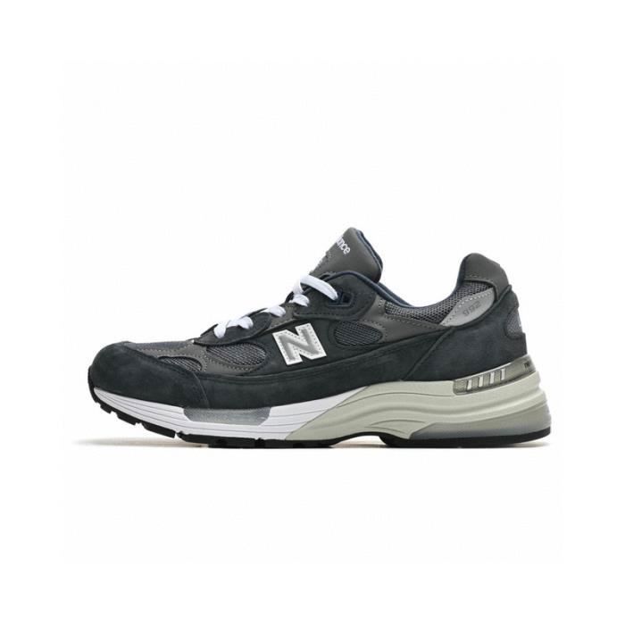 Baskets New Balance 992 Marine Blue USA - Gris - Lacets - Textile ...