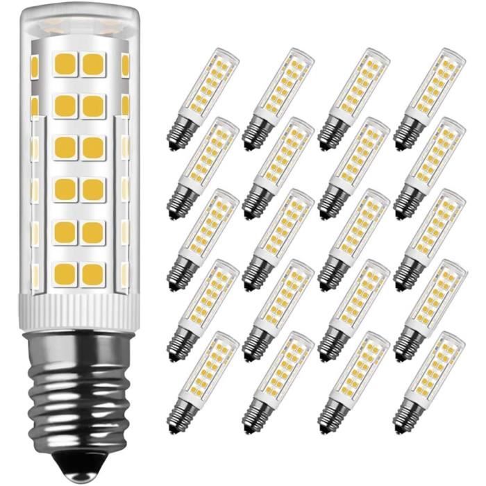 Ampoule Led E14, 7W Equivalente À Ampoule Incadesent De 60W, 450Lm,3000K Blanc Chaud, Angle De ...