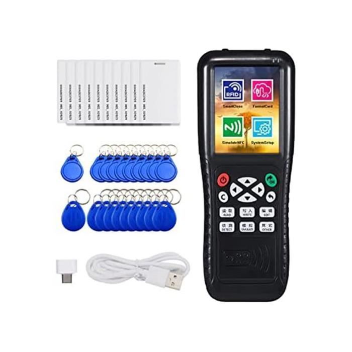 Rfid Duplicator Copier Writer DéCoder Fonction Smart Card Key Machine ...
