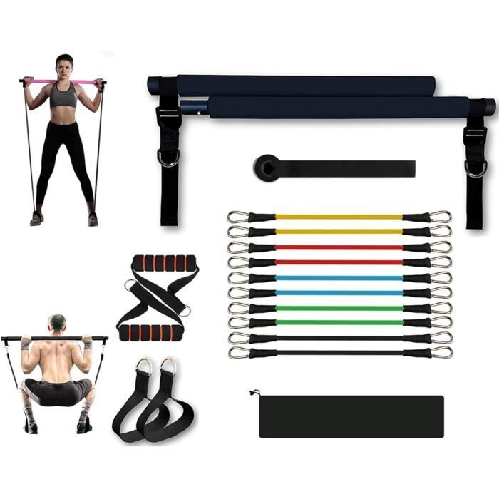 Sfeexun Kit de Barre de Pilates, Equipement de Réformateur de Pilates ...