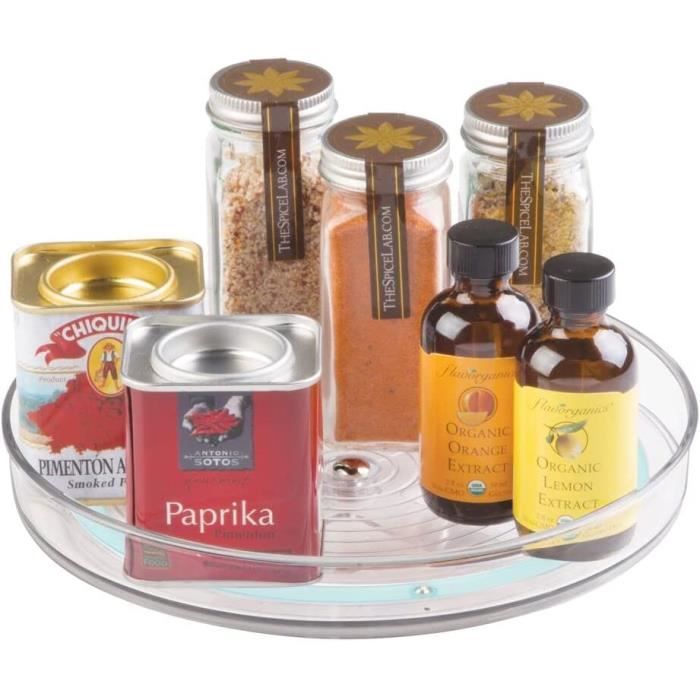 Rangement épices tournant – etagere a epices pour ustensiles et ...