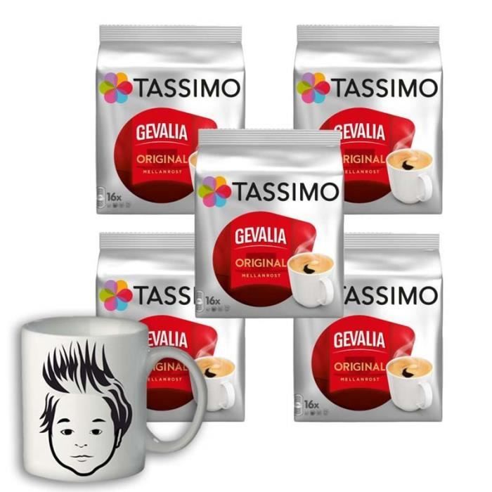 5 Tassimo Gevalia Original Mellanrost + Mug - Cdiscount Au quotidien