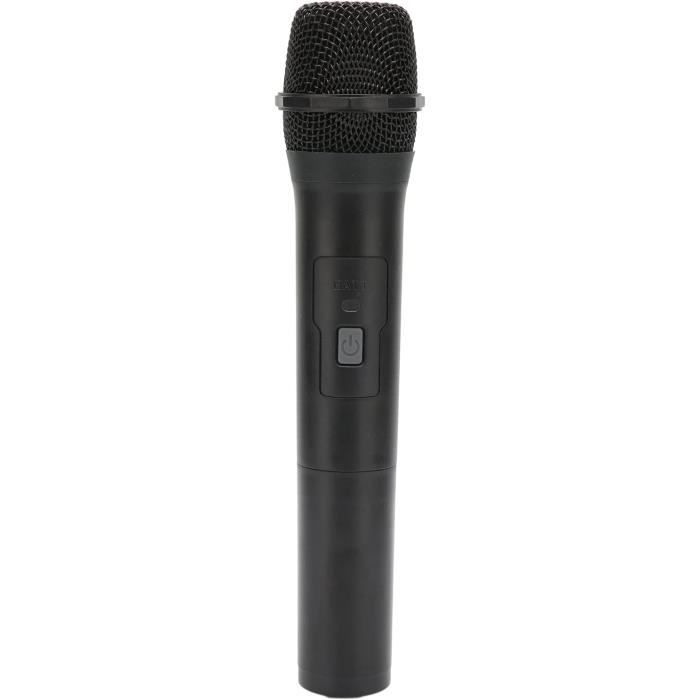 Microphone Karaoké, Microphone Sans Fil Plug And Play Sans Fil 2.4G ...