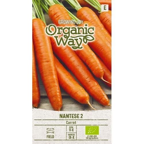 Organic Way | Carotte Nantaise 2 Des Graines | Graines De Légumes | 1 ...