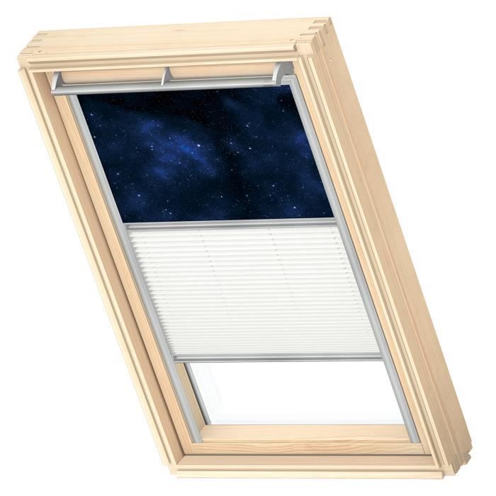 VELUX Store Original Duo Occultant Univers, Cadre Argenté, DFD S06 ...