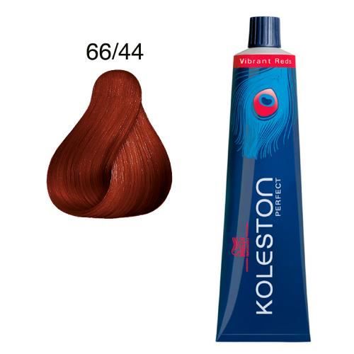 Wella - Koleston 66/44 Blond Foncé Cuivré Intense (Vibrant Reds P5 ...
