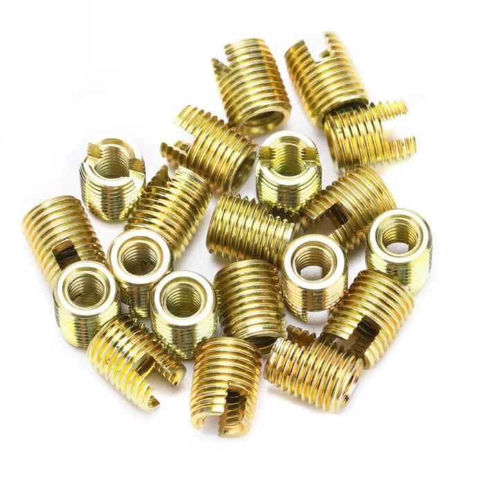 Insert de filetage autotaraudeuse - X-TOUT - 16 pièces - Acier ...