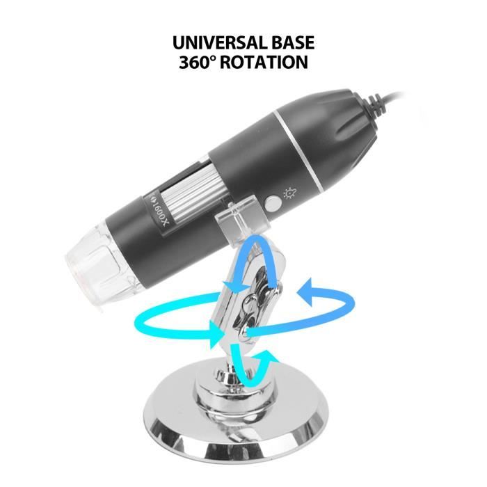Microscope USB Microscope Numérique sans Fil, Caméra D'inspection USB ...