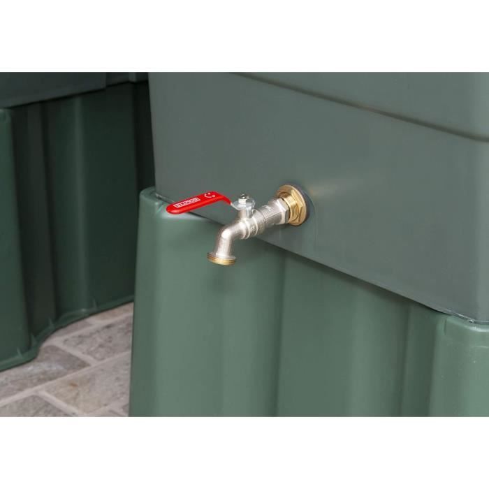 Boutté 0872497 Kit Traversée de cuve Laiton Robinet 1-4 Tour Nez 20 x ...