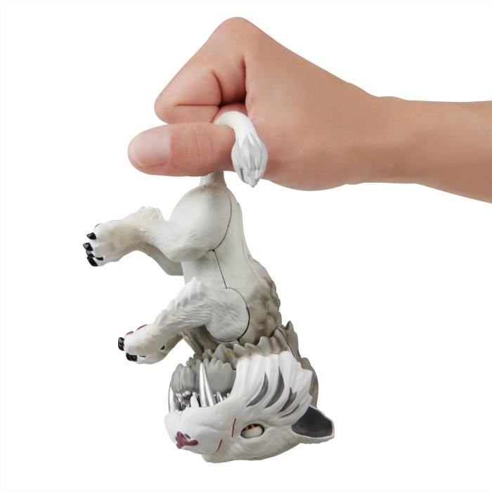 Figurine Interactive - WOWWEE - FINGERLINGS Untamed Tigre Silvertooth ...