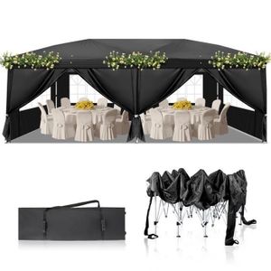 Tonnelle pliante 3x3 imperméable avec poids - Cdiscount