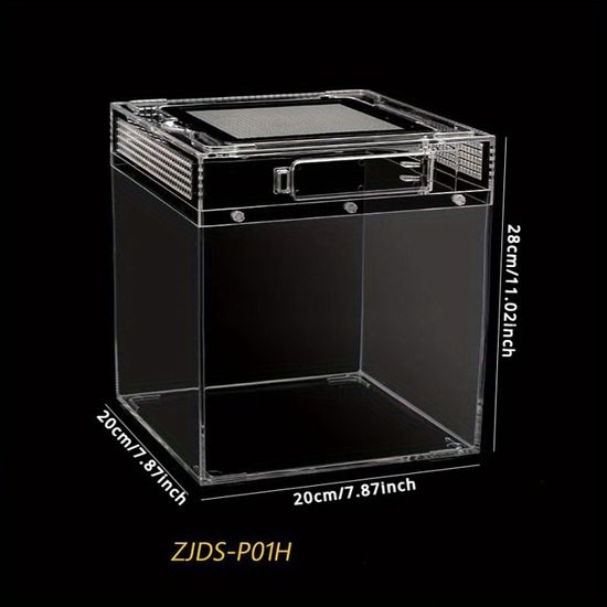 Terrarium pour reptiles et amphibiens en acrylique brillant – Habitat d ...