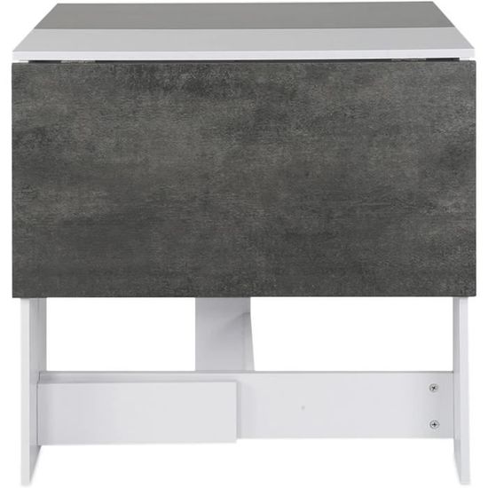 Table Pliante Avec 2 Abattants, En Panneaux De Particules Melaminés ...