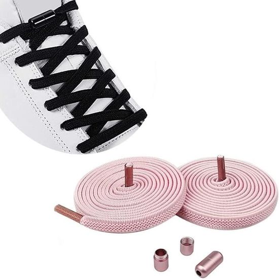 Lacets Élastiques pour Enfants et Adultes| Élastiques Sans Nœuds ...