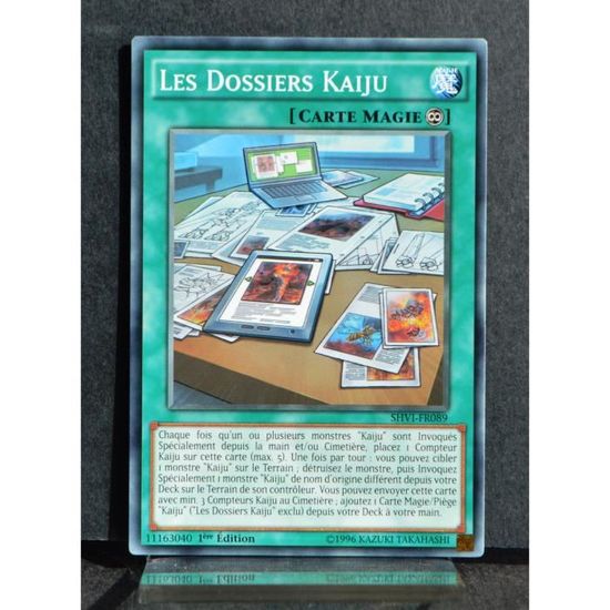 Carte YU-GI-OH SHVI-FR089 Les Dossiers Kaiju NEUF FR - Cdiscount Jeux ...