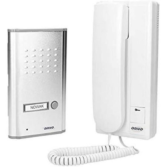 Fossa Interphone Filaire Interieur Pour 1 Ou 2 Familles Montage ...