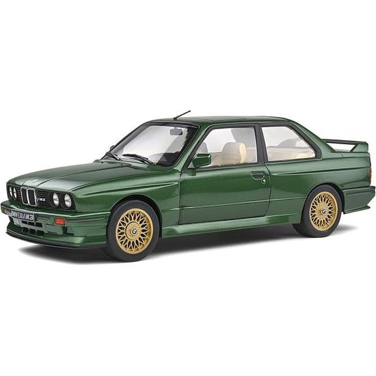 Voiture miniature - SOLIDO - BMW M3 E30 - British Racing Green - 1/18 ...