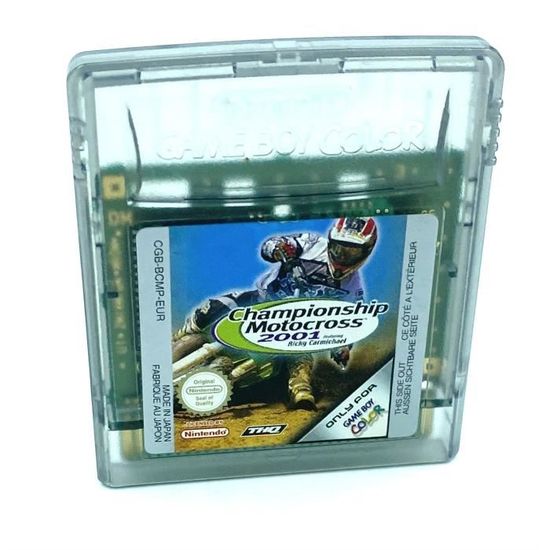 Championship Motocross 2001 Ricky Carmichael Jeu Nintendo Game Boy ...