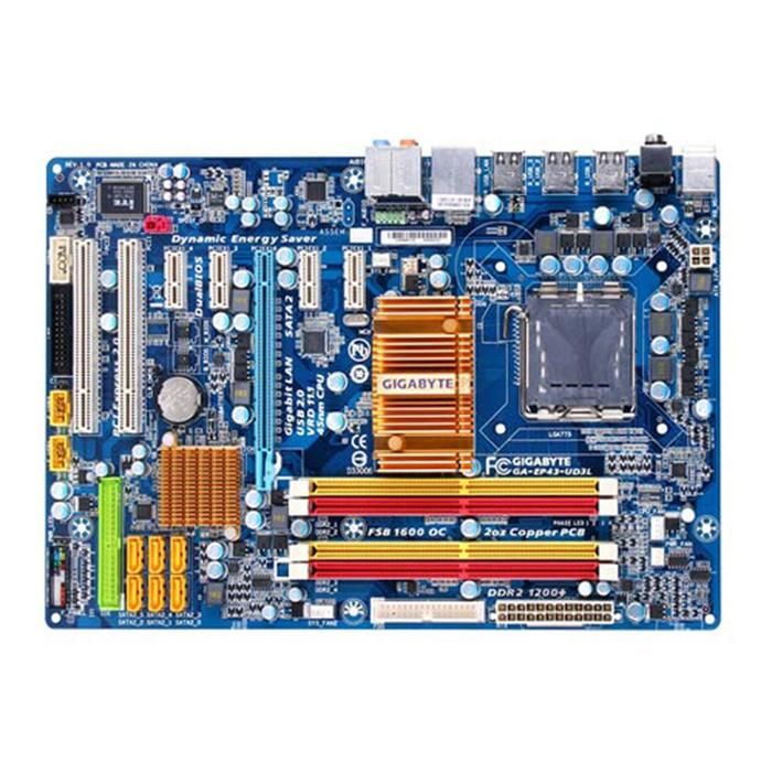 Carte mère GIGABYTE GA-EP43-UD3L Intel P43 Socket LGA775 2xDDR2,2xDDR3 ...