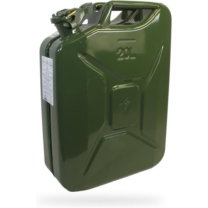 Jerrican 20L - Jerrican Métal - Verrouillage à Goupille - Traitement ...