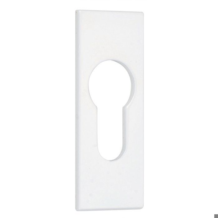 Rosace rectangulaire adhésive blanche - Clé I - Argenta - Cdiscount ...