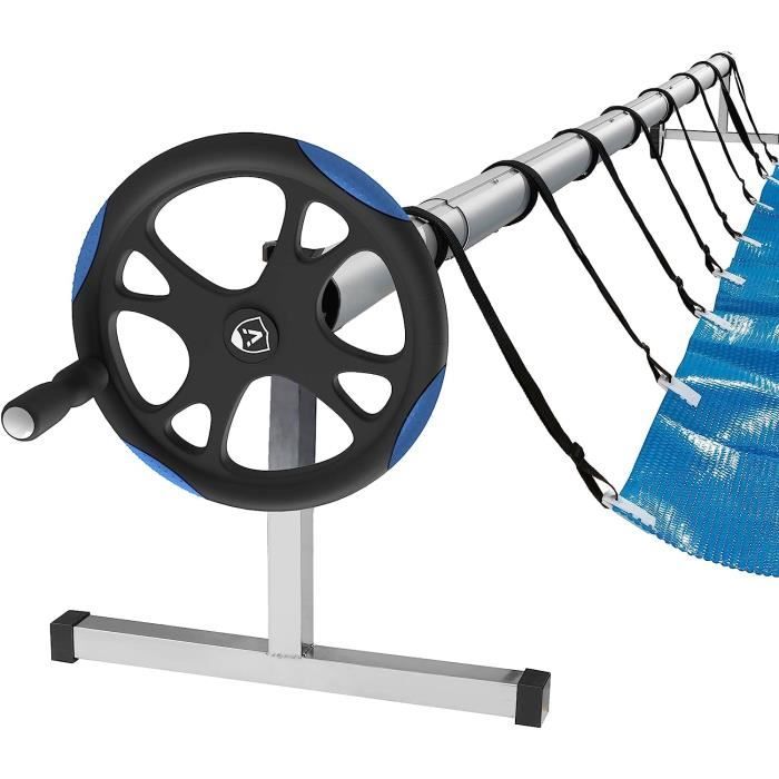 Système d'enroulement Mobile pour bâches solaires et bâches de Piscine | Longueur de 3m - 5,70m ...