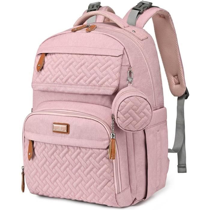 Sac à Dos à Langer Sacs Bébé Unisexe avec Matelas à Langer, Porte ...