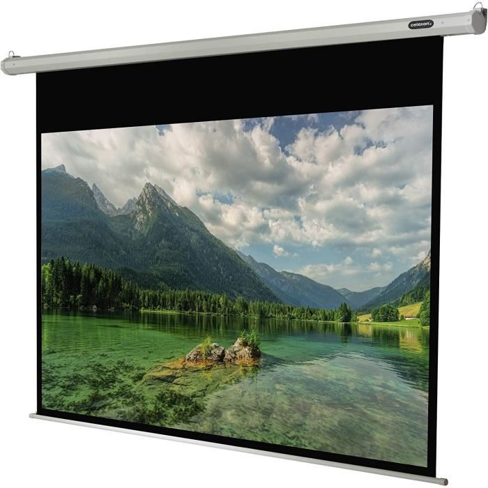 Écran de Projection Manuel 4K et FullHD pour écoles,Entreprises et Home ...