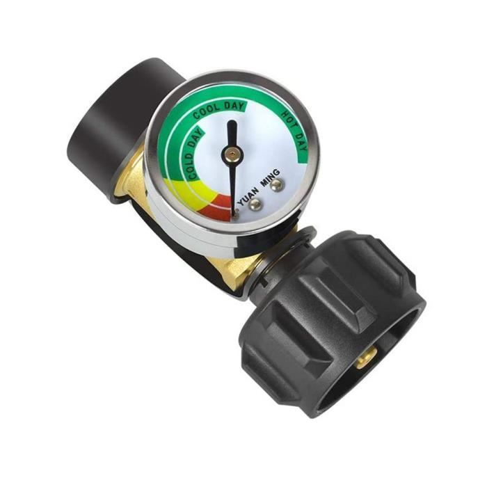 Compteur de jauge de gaz Propane détecteur de fuite intégré universel ...