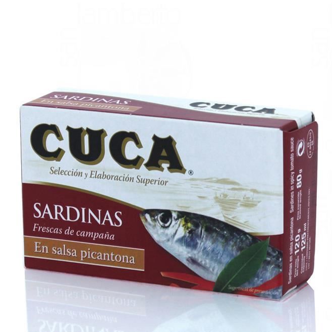 Sardines en sauce picante Cuca - Cdiscount Au quotidien