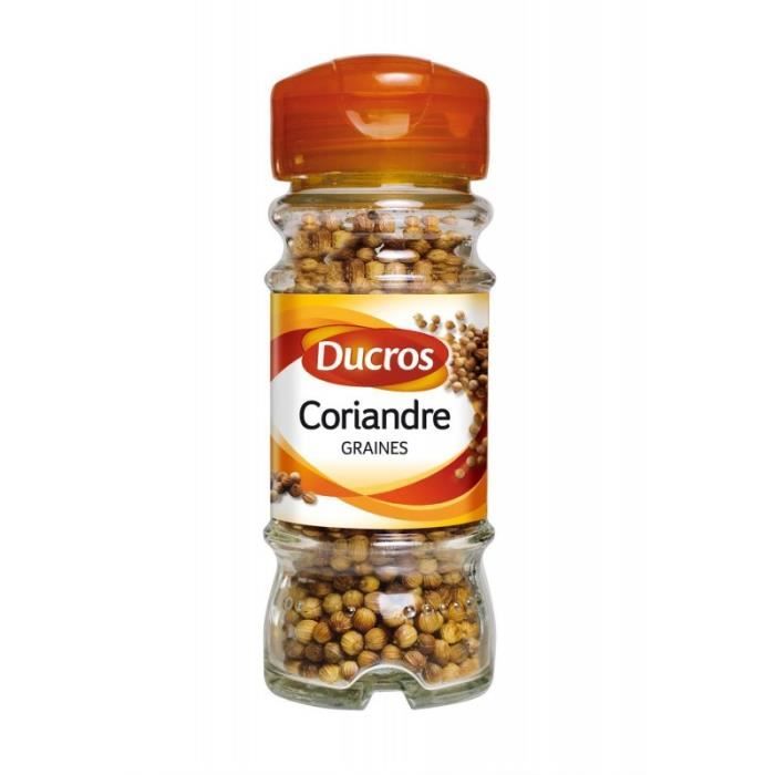 DUCROS - Coriandre Entière Verre 22G - Lot De 4 - Cdiscount Au quotidien