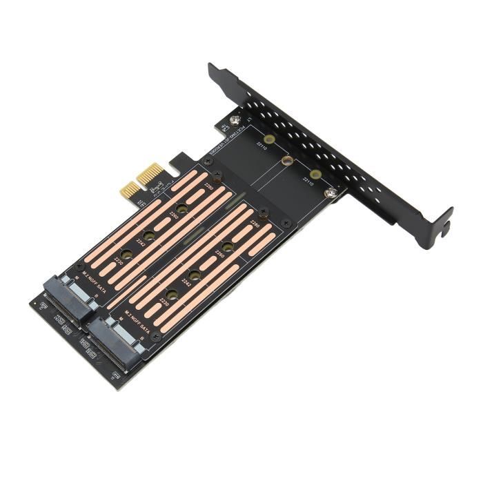 Carte adaptateur M.2 PCIe Adaptateur M.2 NVMe vers PCIE, Carte D'extension M.2 NVMe SSD vers ...