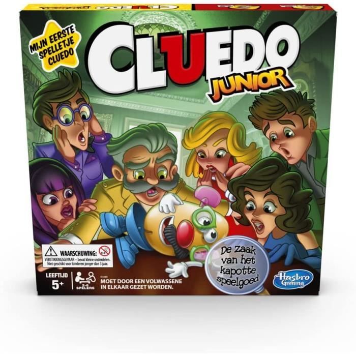 Jeu de société - HASBRO GAMING - Cluedo junior - Pour enfants - À ...