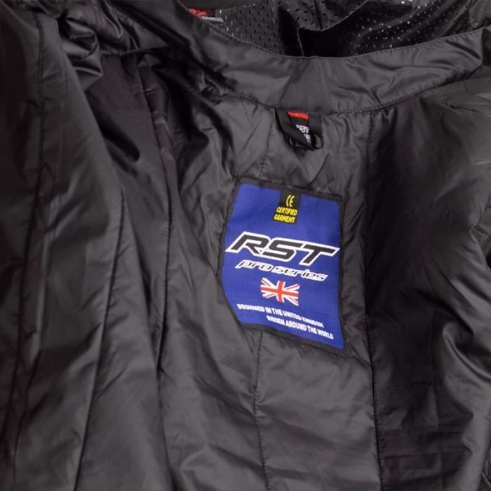 Veste Moto Textile Rst Pro Series Ventilator X Ce Noir Xl