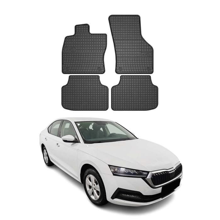 Tapis de Sol pour Skoda Octavia 2019-2025 OMAC 3D Noir Caoutchouc - Cdiscount Auto
