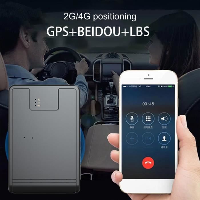 Gps-gps voiture-Traceur -4G GPS Voiture Longue Autonomie Batterie 10000mAh - Cdiscount Auto