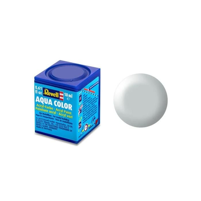 Peinture - Revell - 36371 - Aqua Gris Clair Satiné - 1 pot - Mixte - 12 ...