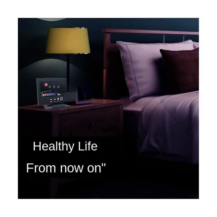 ÉCran Couleur LCD RéVeil NuméRique Snooze Station de PréVision MéTéO TempéRature Humidité Heure ...