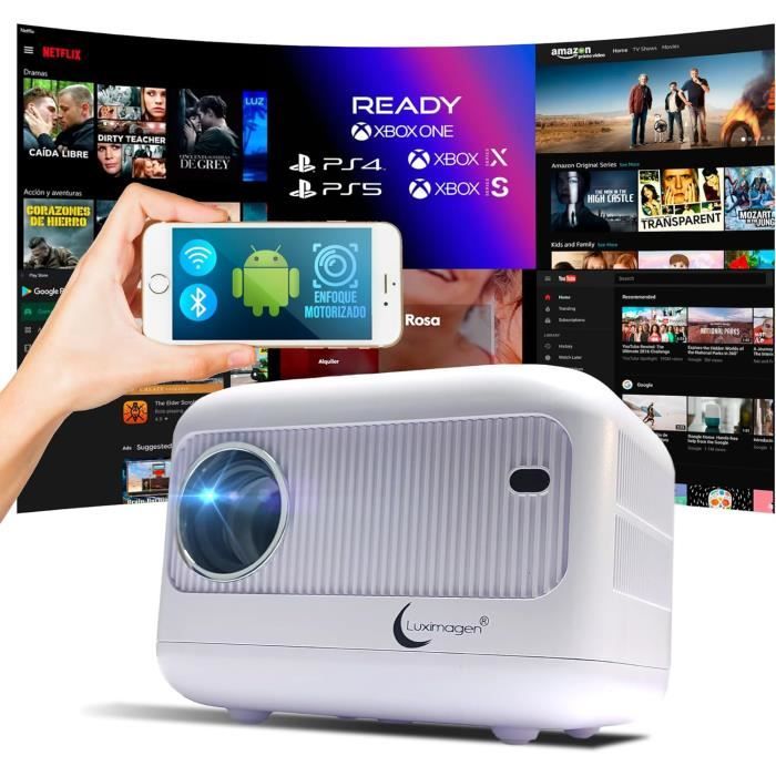 Projecteur 4K, Uhd380, Wifi Android 9.0, Portable, Projecteur Android ...