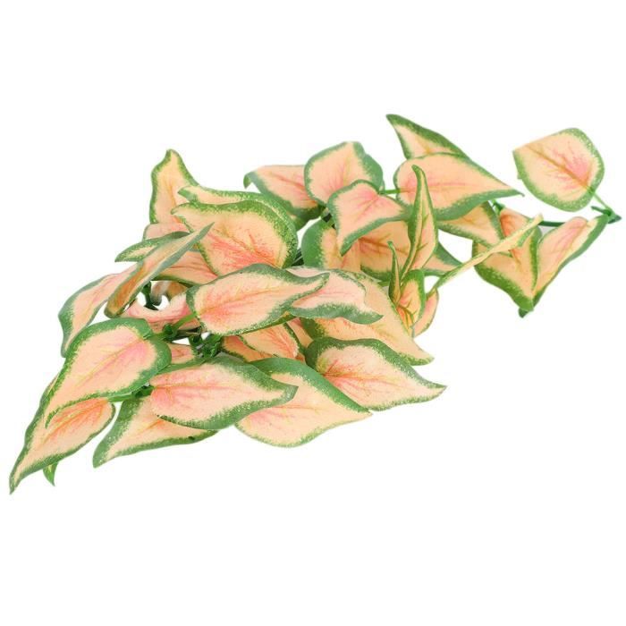 Rotin feuilles plante en plastique simulé rotin, plante aquatique ...