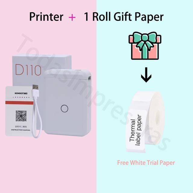 IMPRIMANTE,Standard Printer Set--Mini étiquette autocollante thermique ...