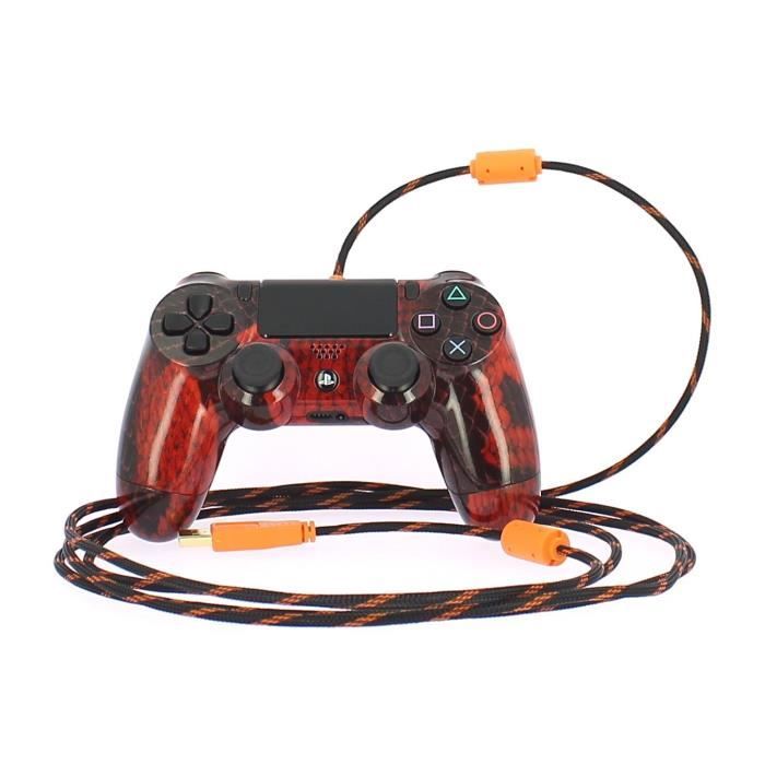 Câble pour manette Xbox One / Playstation 4 - Cdiscount Informatique