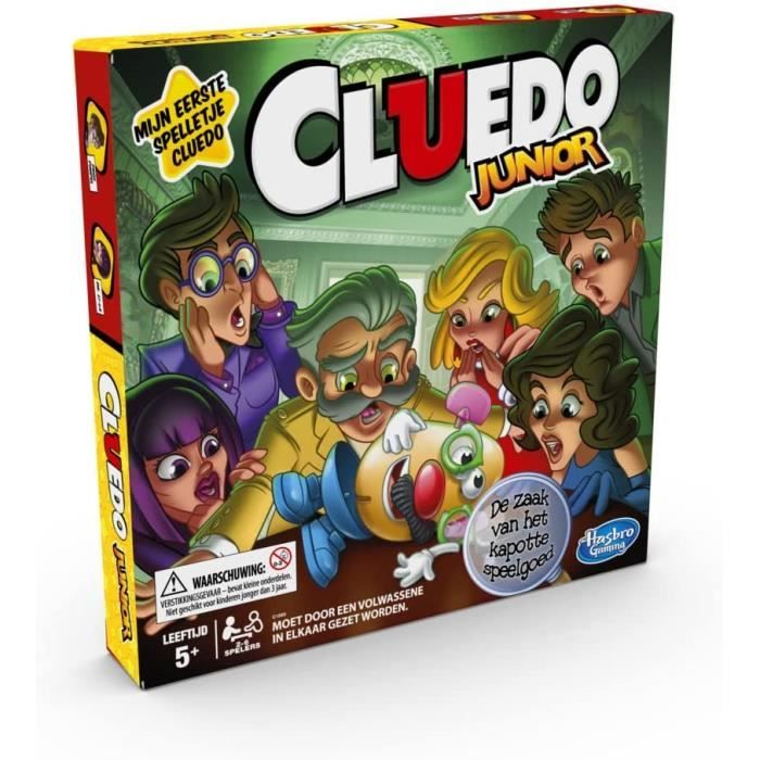 Jeu de société - HASBRO GAMING - Cluedo junior - Pour enfants - À ...