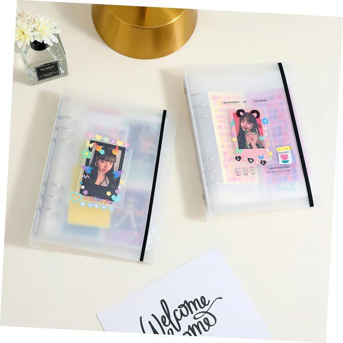 1 Jeu Album A5 Album Vintage Classeur Kpop Photocard Album Bb Album ...