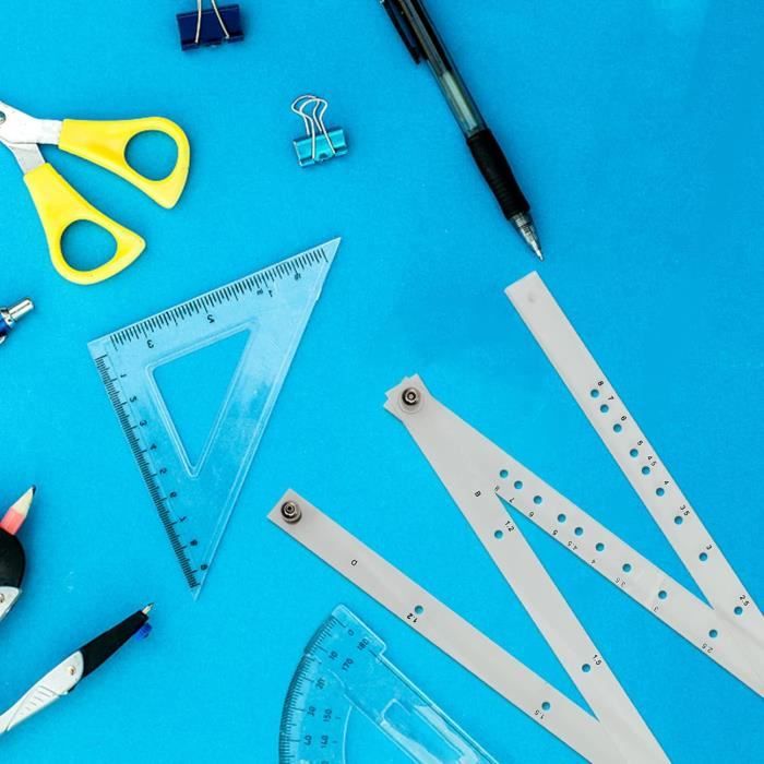 Pantographe Pour Dessin Règle Pliante en Plastique Transparent ...