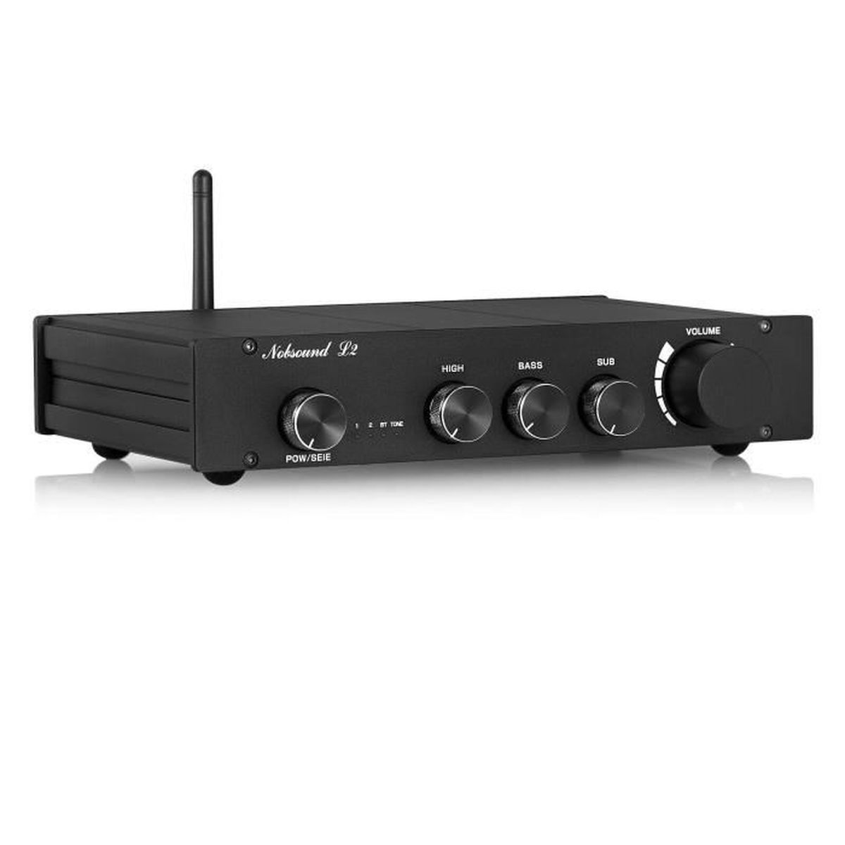 HiFi Bluetooth 5.0 Préampli numérique Récepteur Subwoofer Ampli Stéréo ...