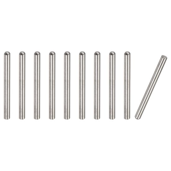 Goupille SOURCING MAP 10Pcs 4x35mm Inox 304 Rond Tête Plat Chanfreiné ...