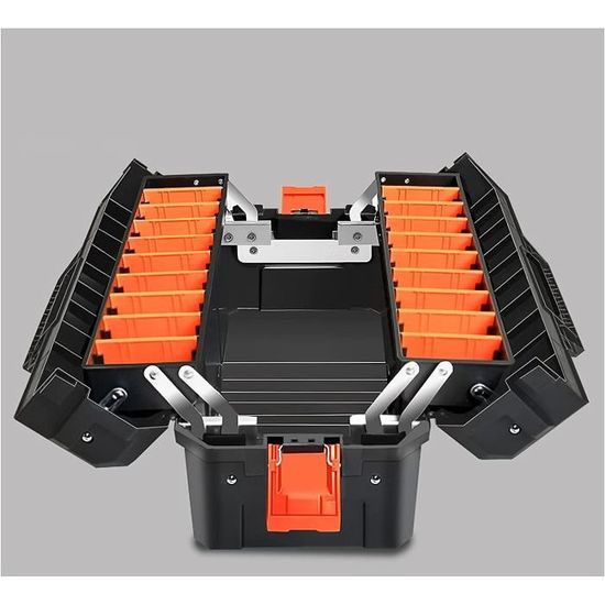 Caisse a Outil Complete Boîte à outils portable Grande boîte de ...