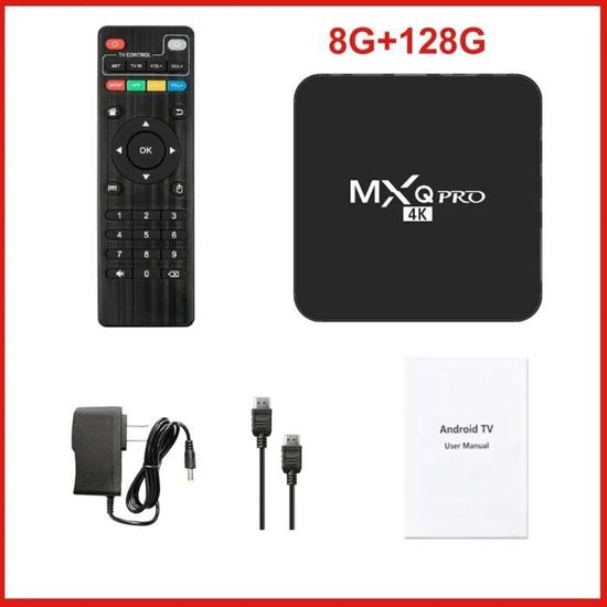 Boîtier Smart TV - RNCYN - MXQ PRO - Android 11.1 - 4K - 8G 128G - Cdiscount TV Son Photo