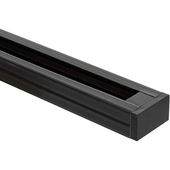 LEDKIA LIGHTING Rail Monophasé PC 2 Mètres pour Spots LED Noir47 ...